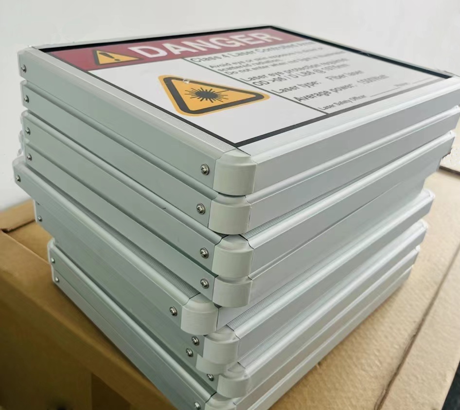 Laser Safety Warning lights and signboards - LED Laser Welding ...